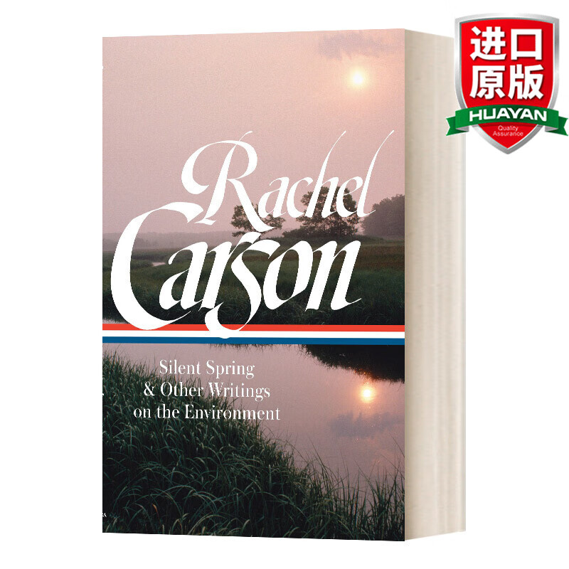 Carson Silent Spring Etc 英文原版 雷切尔 卡尔森 寂静的春天及其他关于环境的作品 美国图书馆 精装 英文版 进口英语原版书籍