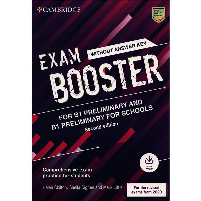 新版2020剑桥KET PET EXAM BOOSTER for A2 B1备考书高清 PET B1
