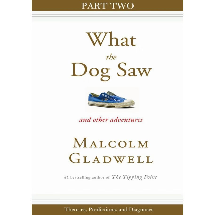 What the Dog Saw And Adventures 现货纸质书 通用