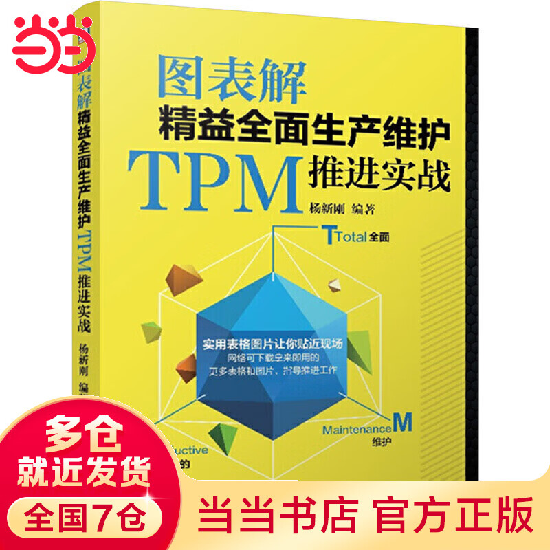 图表解精益全面生产维护TPM推进实战