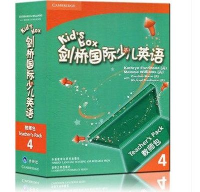 现货 剑桥国际教师包4 Kids Box4外研社第四册