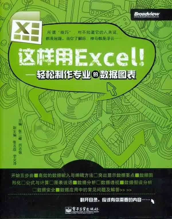 这样用EXCEL-轻松制作专业的数据图表 张二峰 等 编
