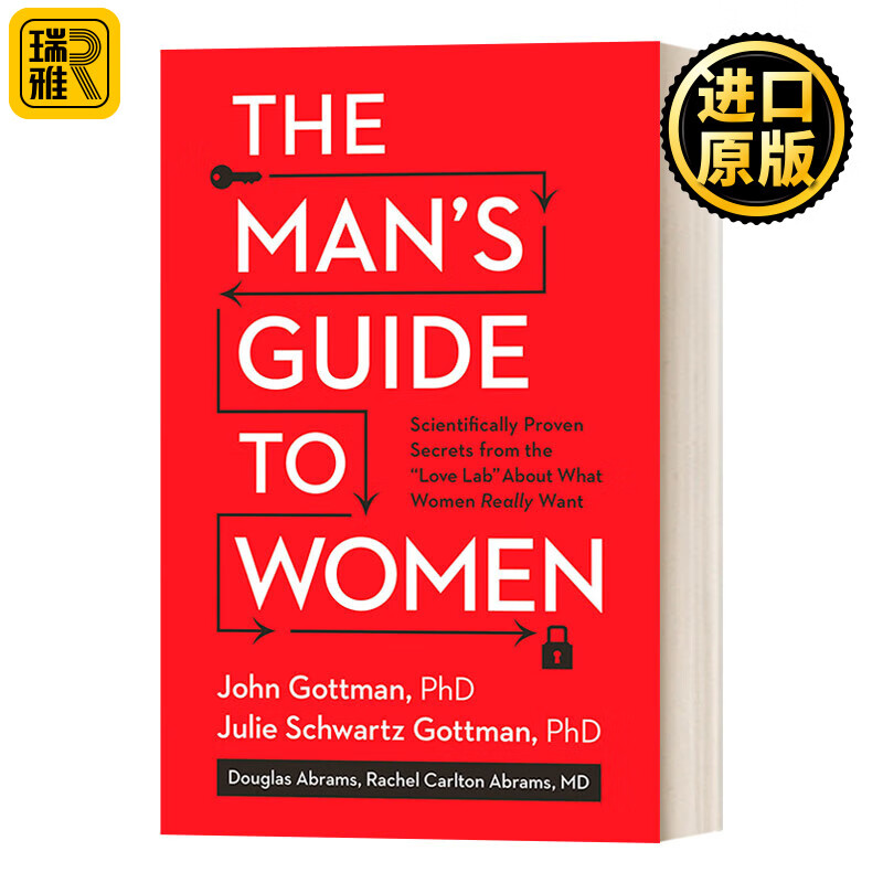 英文原版 The Man's Guide to Women 爱的沟通 写给男士的科学恋爱指南 精装 英文版 进口原版英语书籍