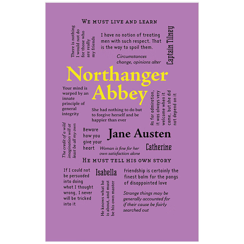 字云经典系列 Northanger Abbey 诺桑觉寺 简奥斯汀 英文原版小说