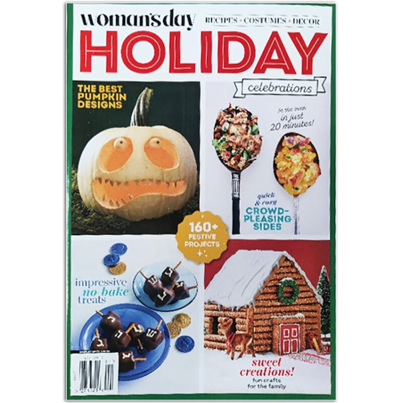 【单期可选】Woman's Day 妇女生活杂志 2023/21/22年月刊 美国家居生活杂志 2021年HOLIDAY