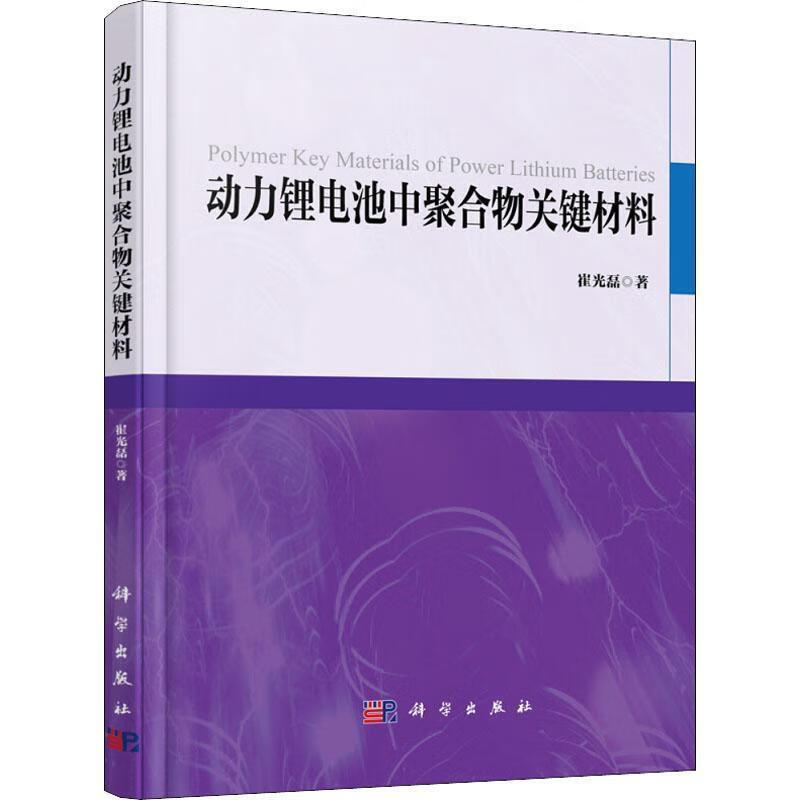 动力锂电池中聚合物关键材料 崔光磊 科学出版社