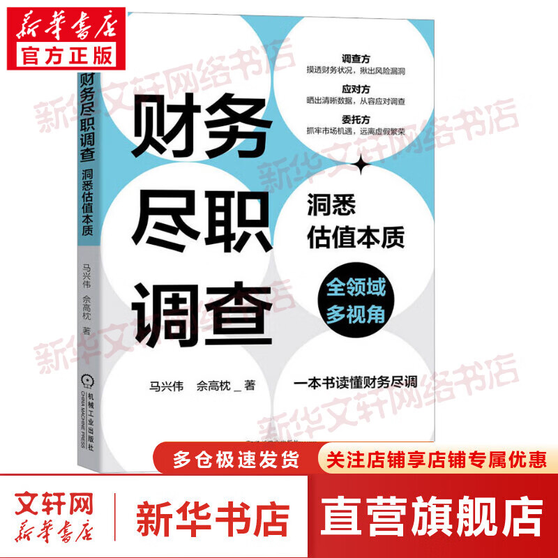 财务尽职调查 洞悉估值本质 图书