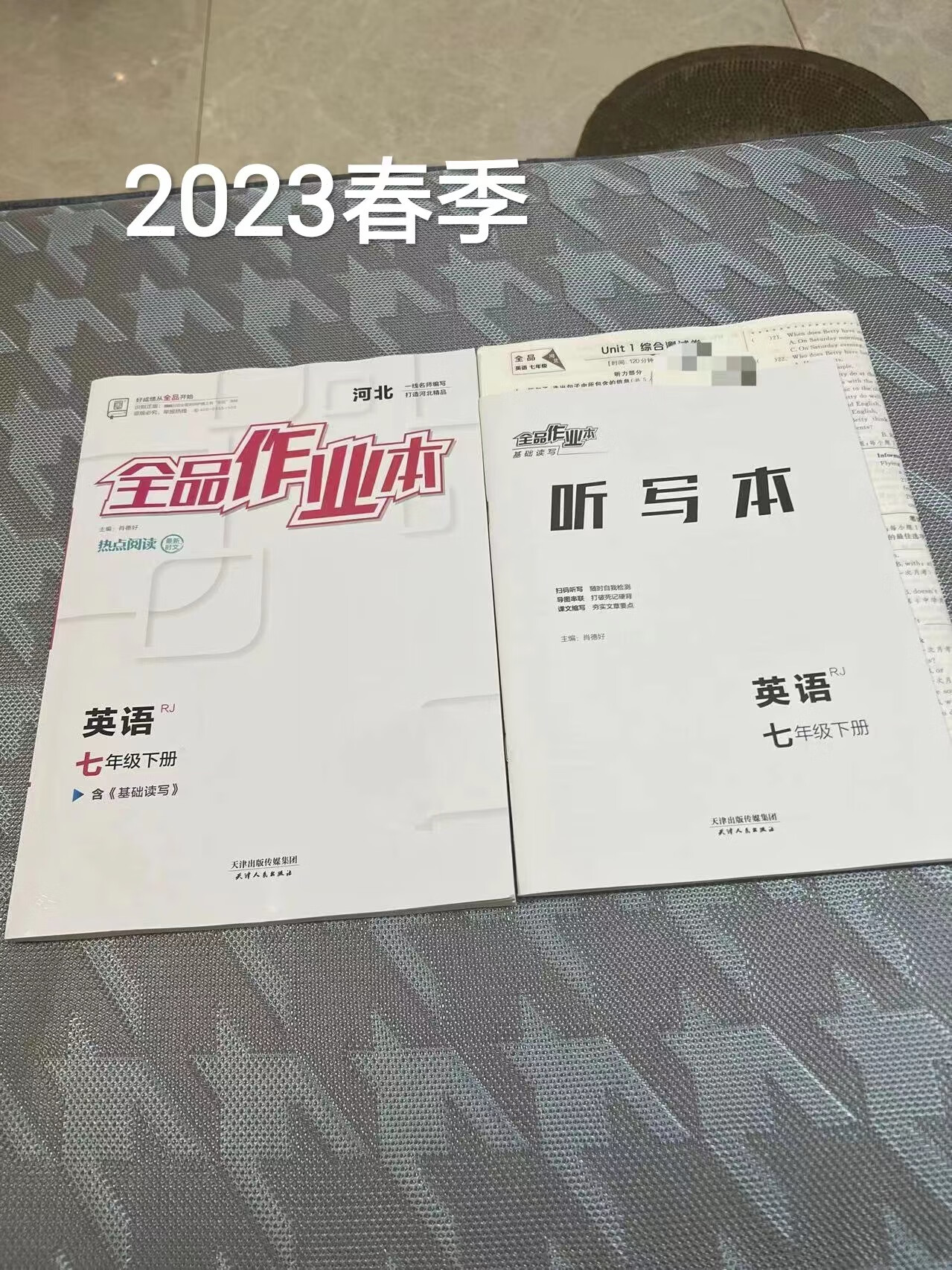 2023春 作业本 英语 七7年级下册 人教版【河北专版】 河北专版