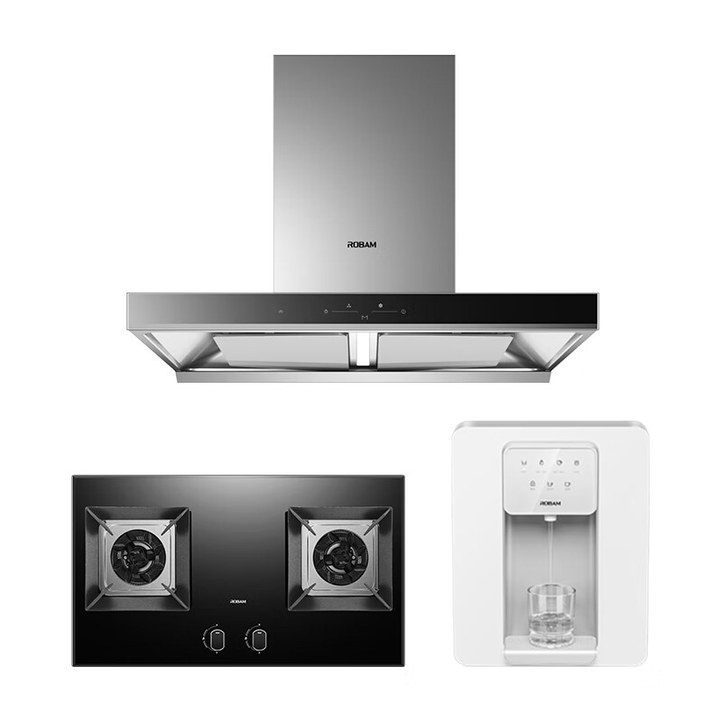 老板（Robam）60D1S+57B2D+GX05欧式22立方吸油烟机燃气灶管线机烟灶管线机三件套 （天然气）-京东商城【降价监控 价格走势 历史价格】 - 一起惠神价网_178hui.com
