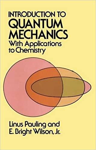 现货量子力学与化学应用导论Introduction to Quantum Mechanics wit