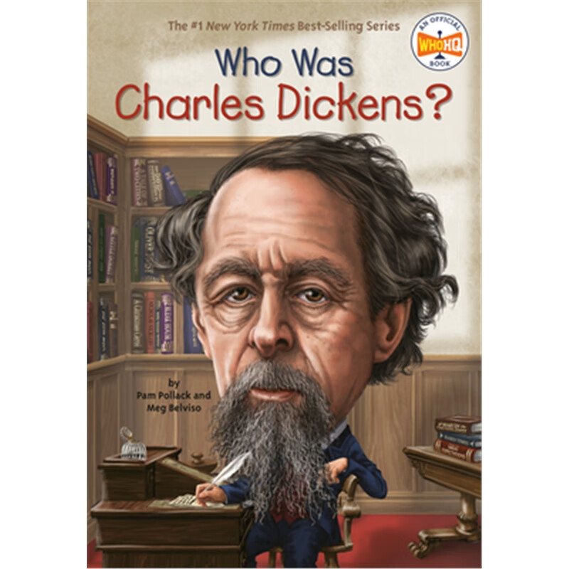 英文原版 名人传记系列 Who Was Charles Dickens?