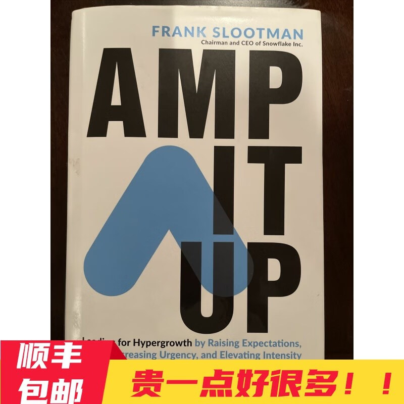 Amp It Up: Leading for Hypergrowth by Frank Slootm 纸质书