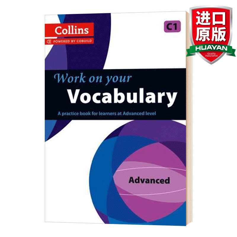 英文原版 柯林斯攻破你的词汇 Collins Work on Your Vocabulary 全英文版