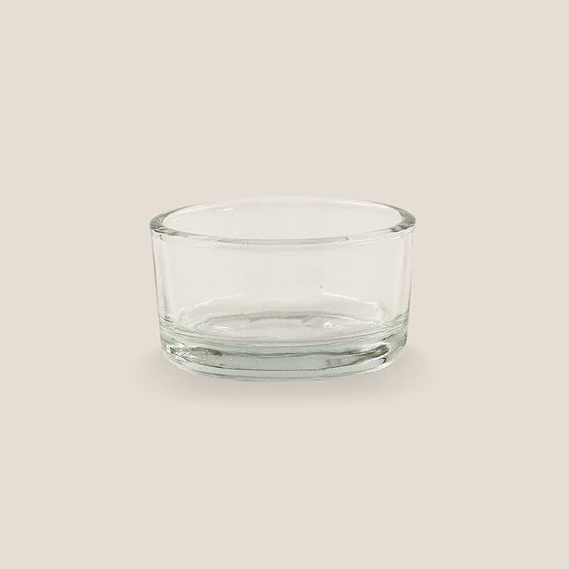 烛杯 大小 静思烛专属 简约典雅 耐热玻璃 圆柱形 透明 小烛杯
