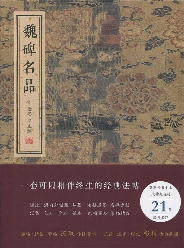 【现货】魏碑名品 金墨 著 线装书局