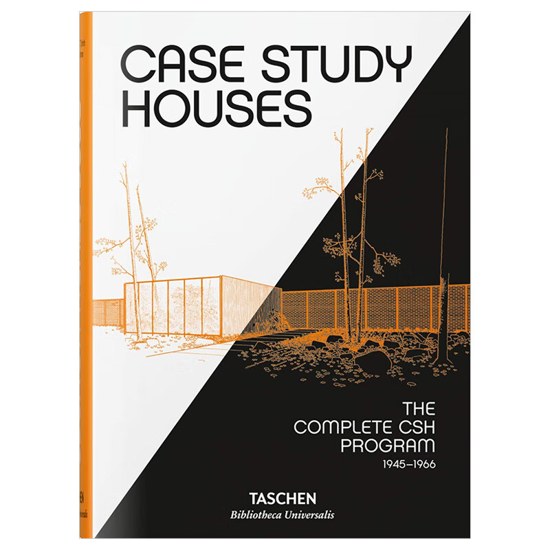 TASCHEN出版 房屋设计个例研究 Case Study Houses 美国现代主义建筑进口原版