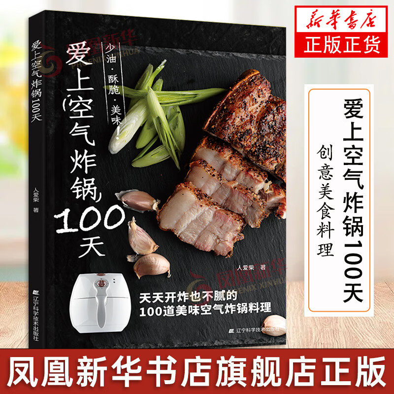 爱上空气炸锅100天空气炸锅食谱书健康薯条炸鸡块鸡翅零食自制书家常菜创意美食料理书空气炸锅使用方法烹