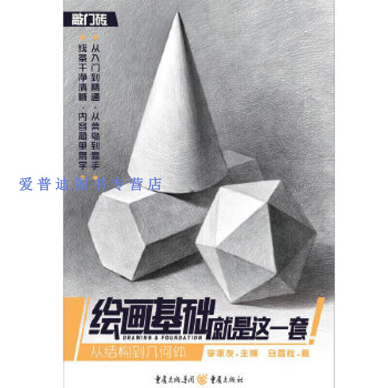 绘画基础就是这一套—从结构到几何体 白雪松 李家友【好书，下单速发】
