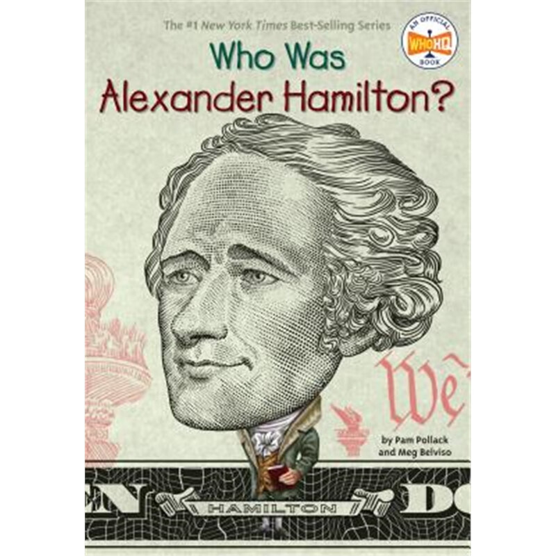 英文原版 名人传记系列 Who Was Alexander Hamilton?