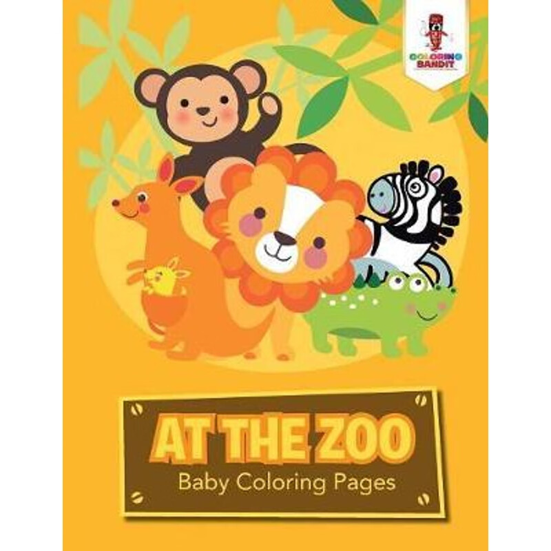 At the Zoo:Baby Coloring Pages
