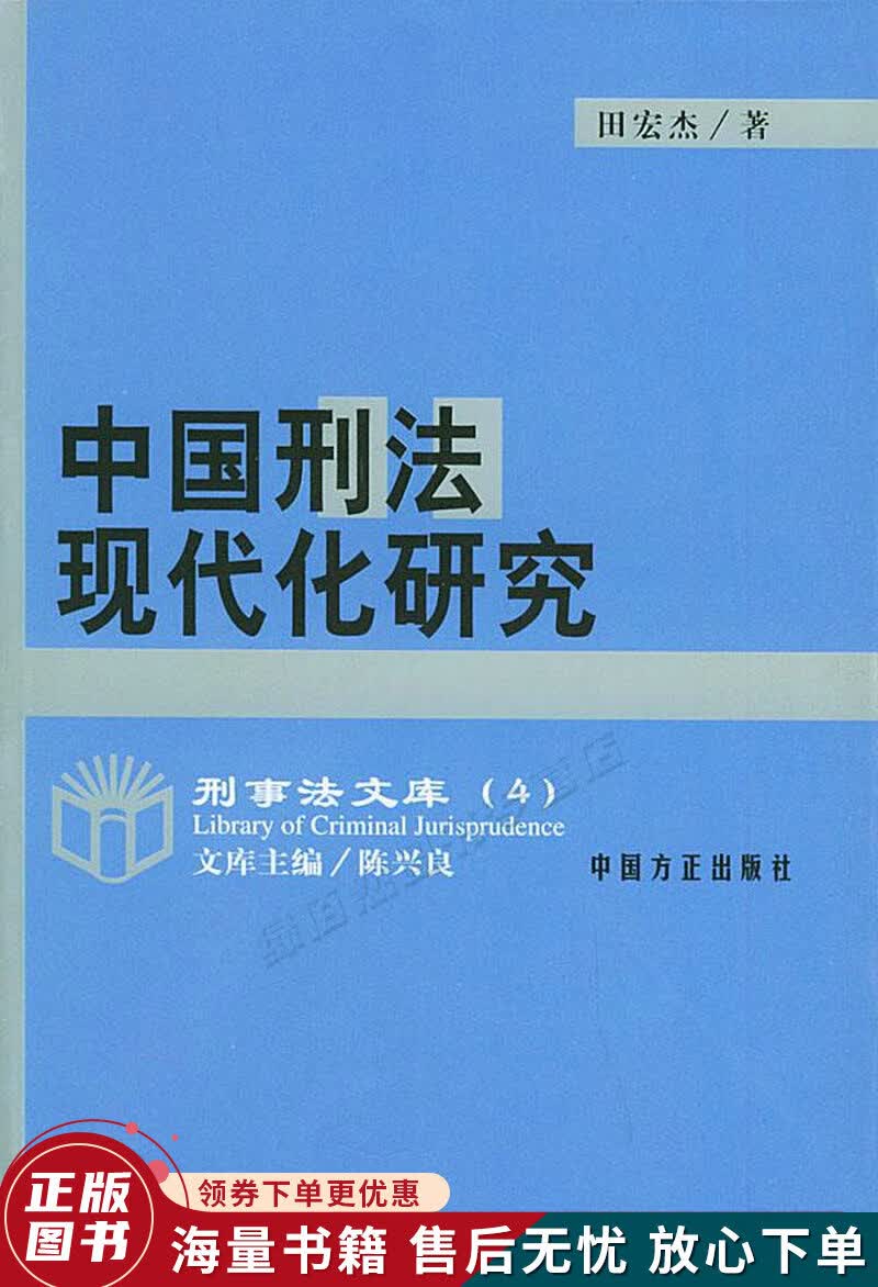 中国刑法现代化研究