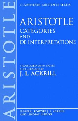 Categories and De Interpretatione