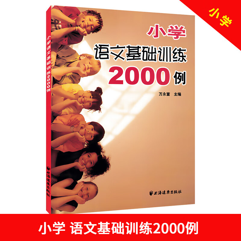 小学语文基础训练2000例上海远东万永富主编小升初语文总复习拼音字词句修辞段篇作文小升初考前辅导一 语文 小学通用