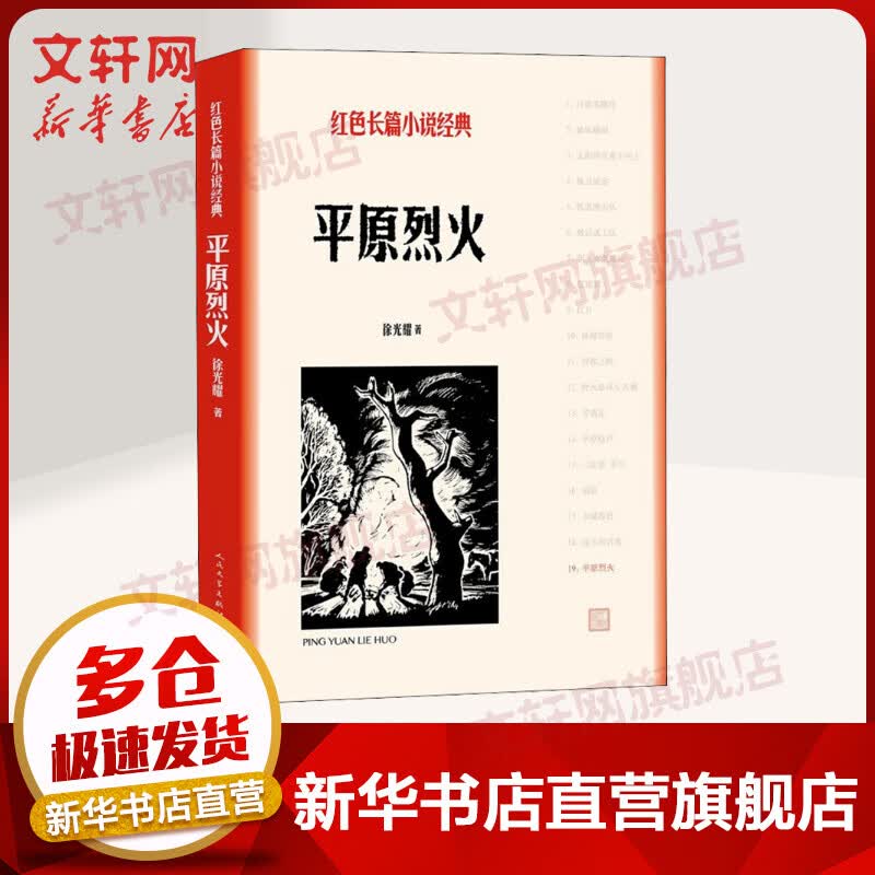 平原烈火 徐光耀 红色长篇小说经典 人民文学出版社