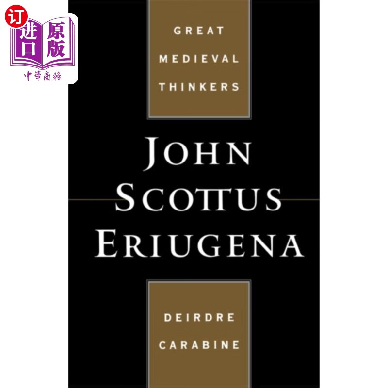 海外直订John Scottus Eriugena 约翰·斯科特·埃留根纳