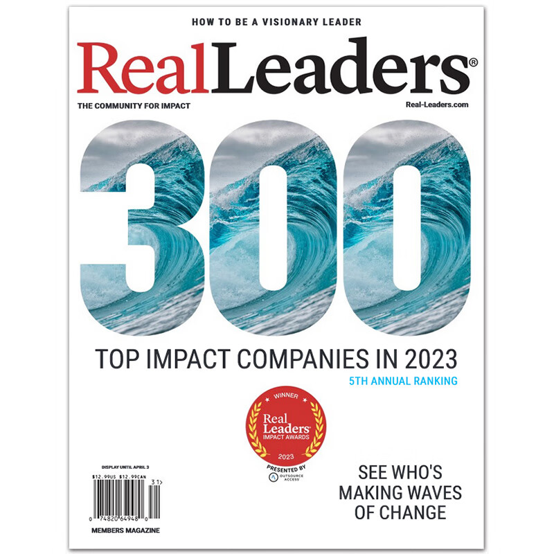 【单期可选】Real Leaders 2020/2021/22年秋季刊 美国金融商业财经杂志 2023年有影响力的公司