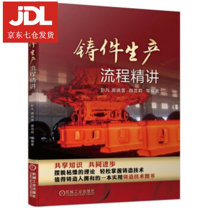 铸件生产流程精讲 彭凡 9787111622949