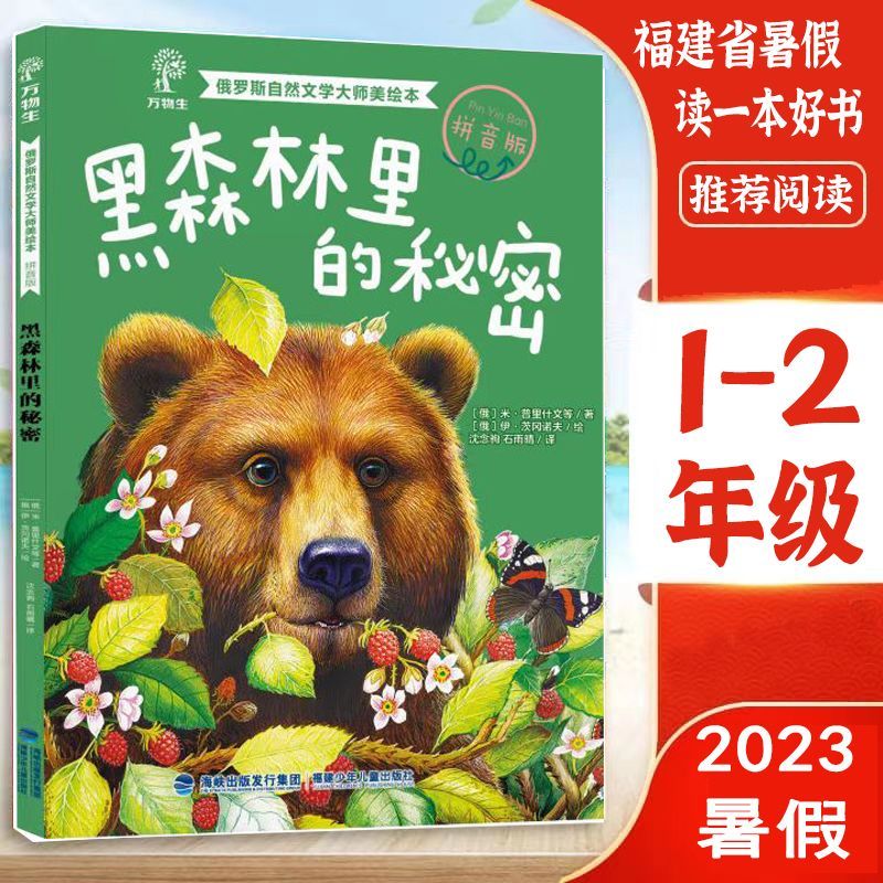 2023年省暑假读一本好书1-2年级【全套共12册】 省通用 黑森林的秘密