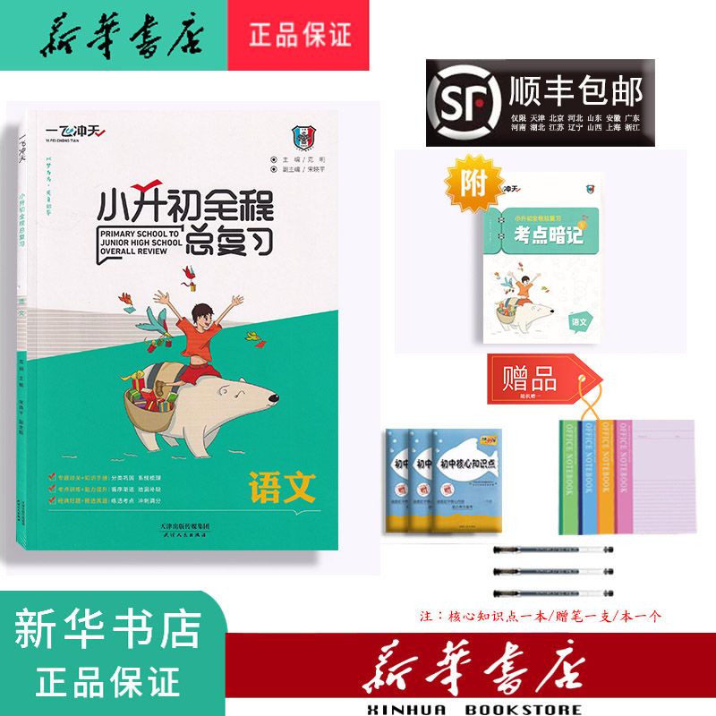 新华 2024新版 一飞冲天小升初全程总复习 语文