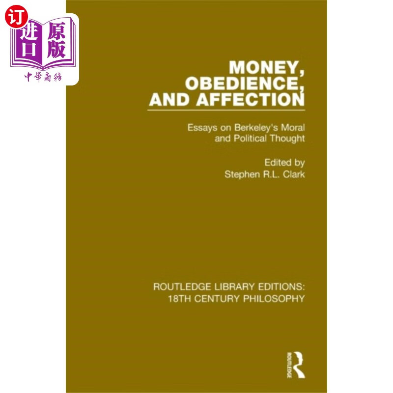 海外直订Money, Obedience, and Affection 金钱、服从和感情