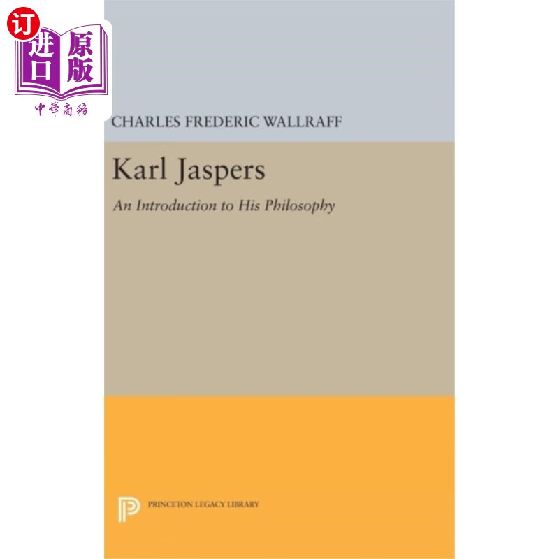 海外直订Karl Jaspers 卡尔·贾斯贝尔斯