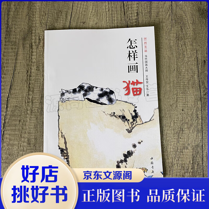 怎样画猫国画基础王传贺著猫咪的画法工笔小猫写意动物画国画技法