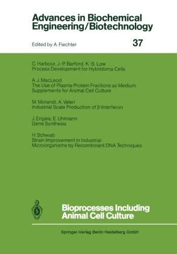 Bioprocesses Including Animal Cell Culture