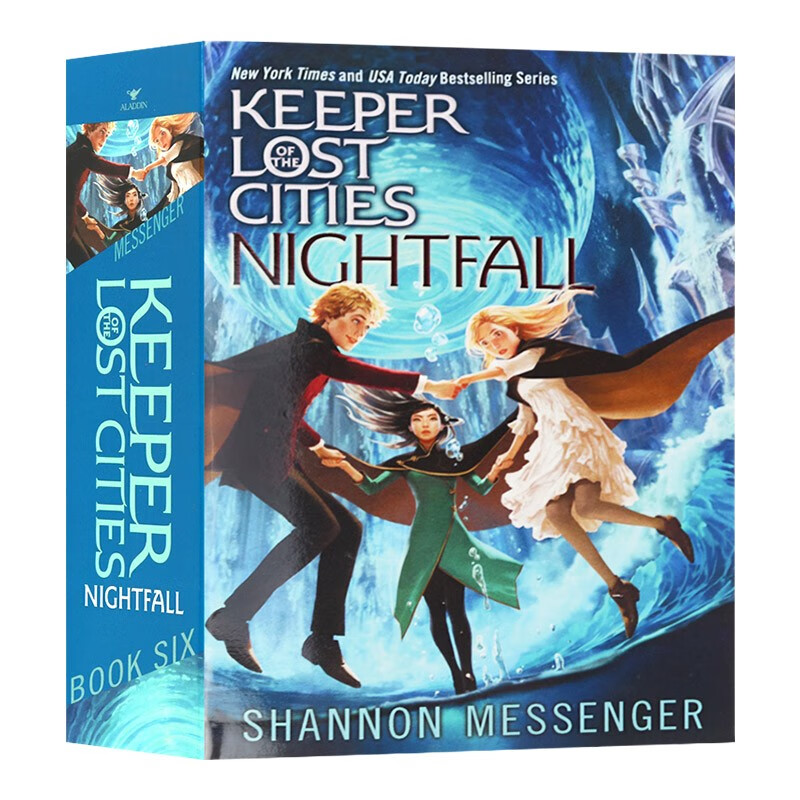 【瑕疵书】失落城市的守护者6 英文原版 儿童冒险小说 Keeper of the Lost Cities 6 Nightfall 英文版进口原版英语书籍哈利波特