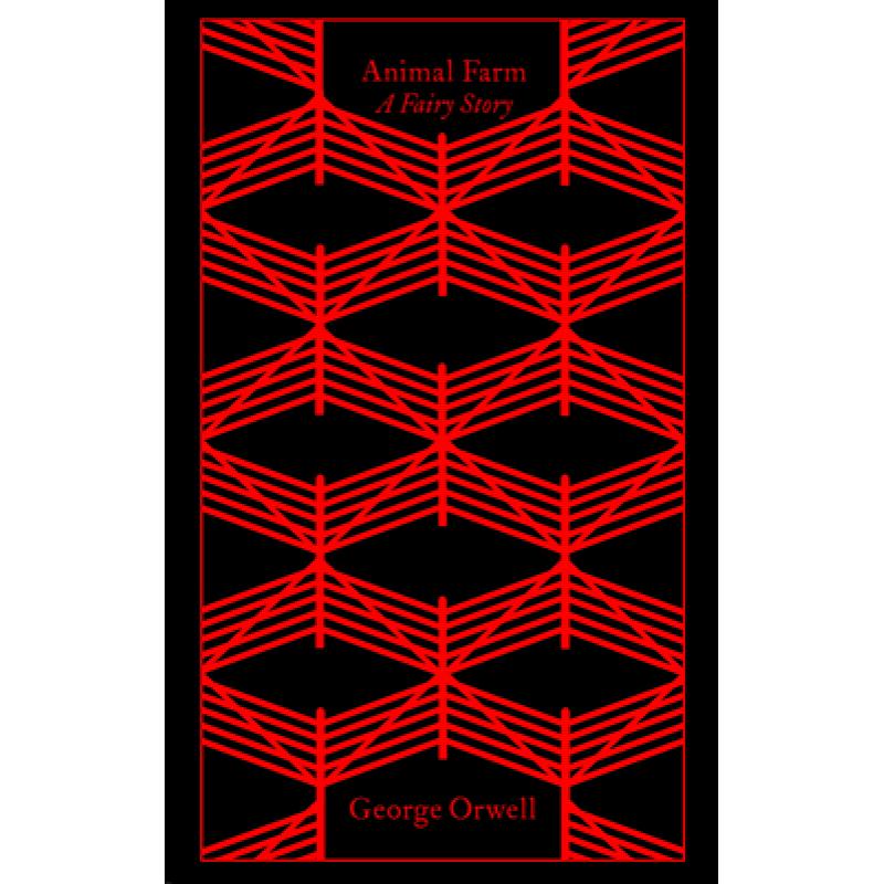 现货 英文原版 动物农场 Animal Farm 乔治·奥威尔 反乌托邦文学代表作 企鹅布纹经典系列 精装
