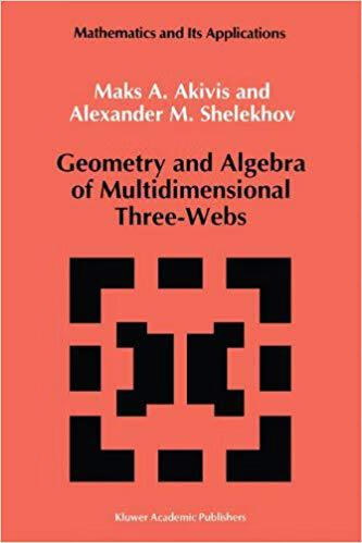 Geometry and Algebra of Multidimensional Three-Webs