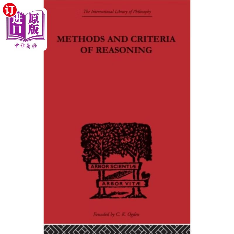 海外直订Methods and Criteria of Reasoning 推理方法和标准