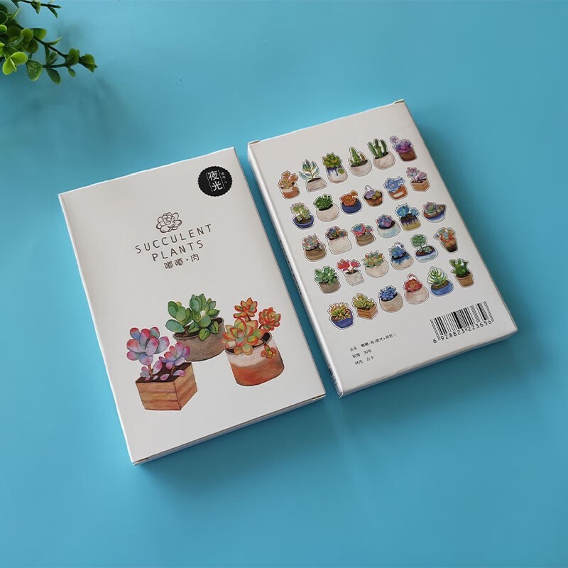 创意宠物猫咪明信片异形文艺治愈系可爱卡通动物手绘风贺卡小卡片 嘟嘟肉明信片30张