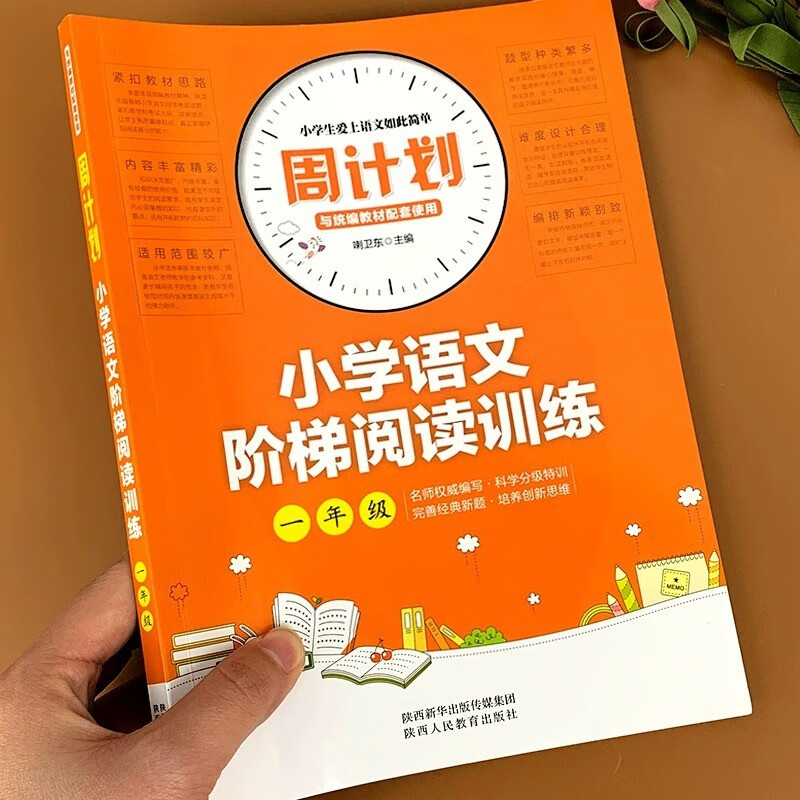 一年级阅读理解训练每日一练人教版小学语文课外阶梯阅读专项训练书课外书下册上册技巧与方法强化练习一升二暑假作业同步练习册 阅读理解【156页】