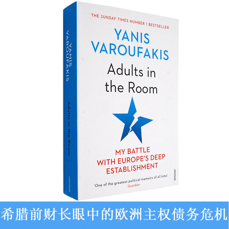 现货英文原版房间里的成年人Adults In The Room瓦鲁法克斯
