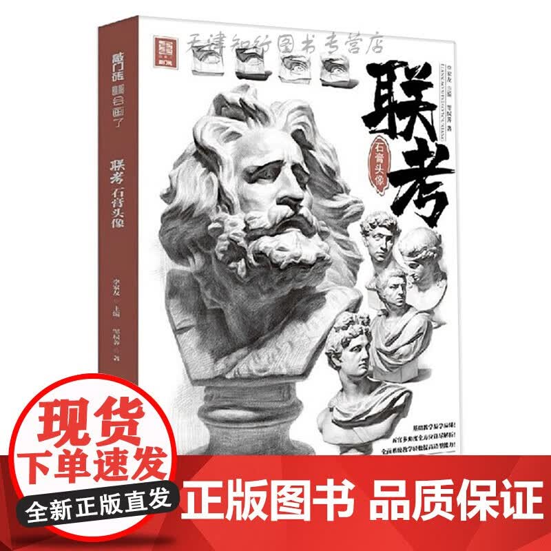 联考石膏头像2020敲门砖邹棂荠素描基础入门五官头像结构照片对画
