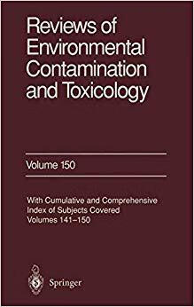 Reviews of Environmental Contamination and Toxicology