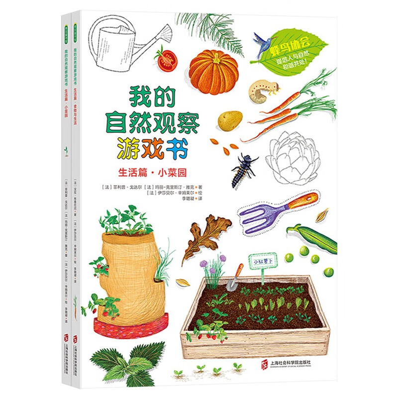 小种子硬壳精装绘本信谊图画书艾瑞卡尔适合3岁以上子幼儿园一年级共读童书了解生命成长的可贵与不易 《我的自然观察游戏书生活篇》2册精装 让孩子热爱生