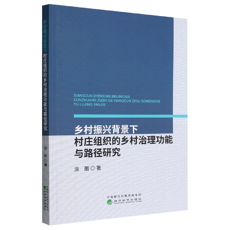 乡村振兴背景下村庄组织的乡村治理功能与路径研究