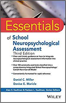 Essentials Of School Neuropsychological