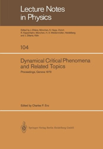 Dynamical Critical Phenomena and Related Topics